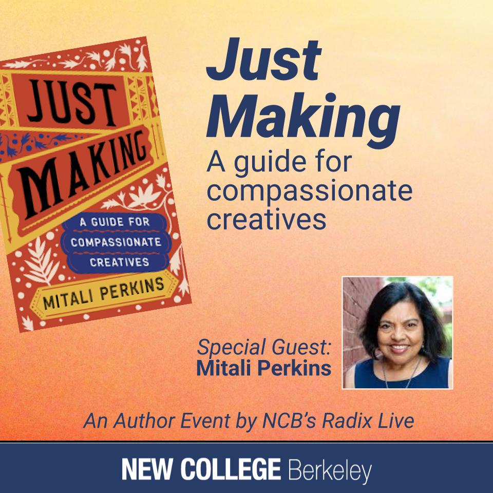 “Just Making” with Mitali Perkins: An Author Event by NCB’s Radix Live – Radix Magazine
